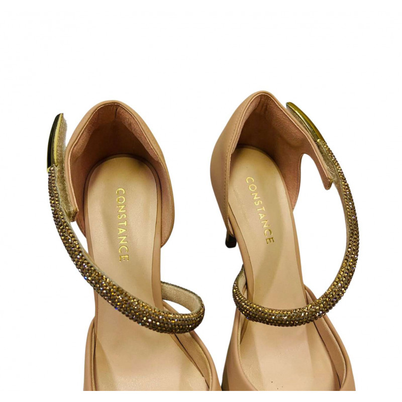 Peça Rara Brechó | SAPATO SCARPIN NUDE -CONSTANCE - CALÇADOS - FEMININO